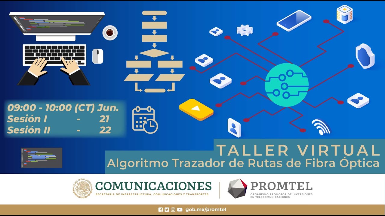 Taller Virtual, Algoritmo Trazador de Rutas de Fibra Óptica. (Sesión I ...