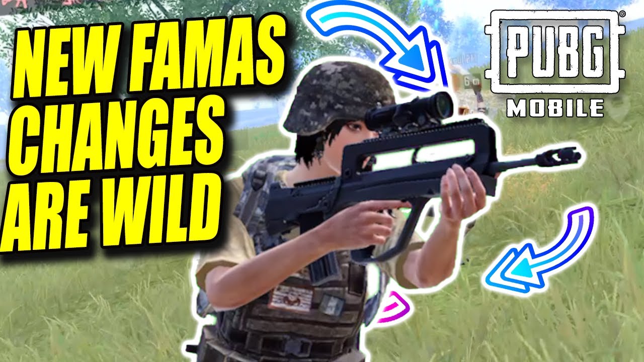 FAMAS and AUG Changes in PUBG Mobile: What You Need to Know! - YouTube