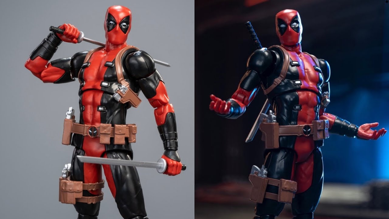 New Deadpool Comic version model kit action figure revealed available ...