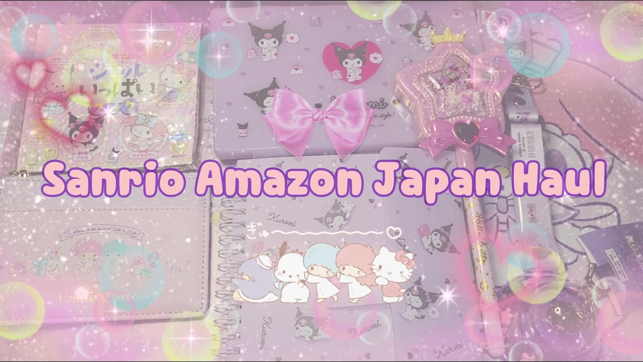 SANRIO AMAZON JAPAN HAUL + LINKS IN DESCRIPTION - YouTube