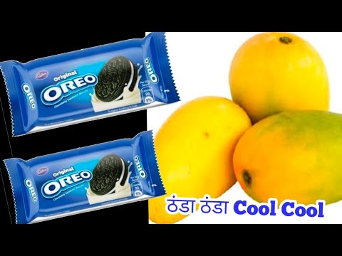 गर्मियों मे बनाए MangoऔरOreo बिस्किट से ठंडी ठंडी drinks। Howtomake 2 ...