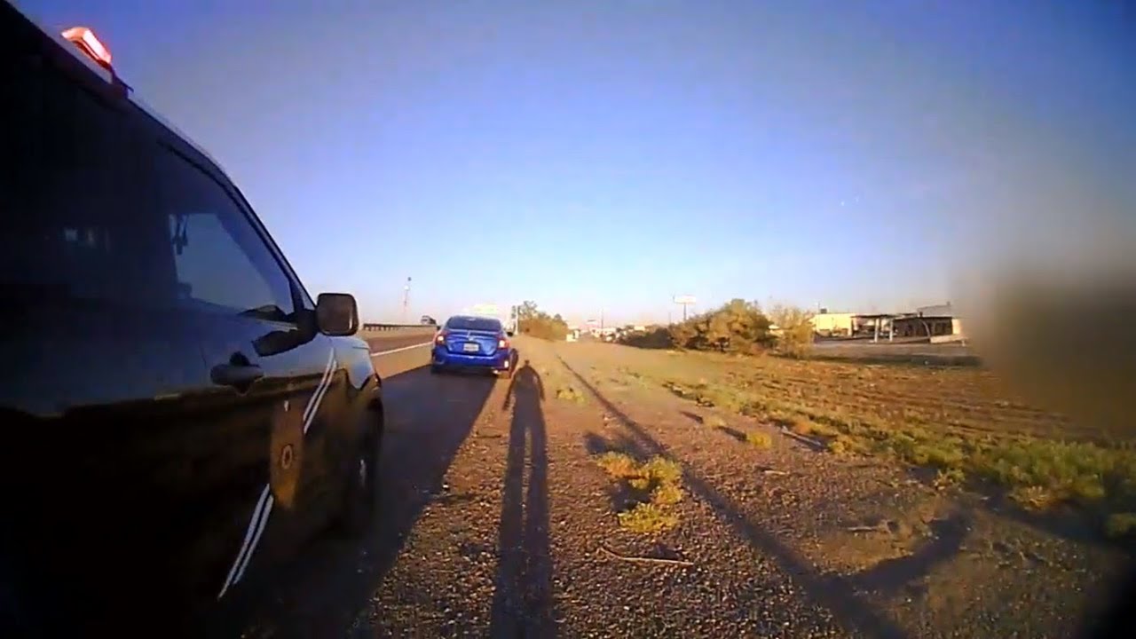 Fallen NMSP Officer Darian Jarrott Conducts Traffic Stop #2 - YouTube