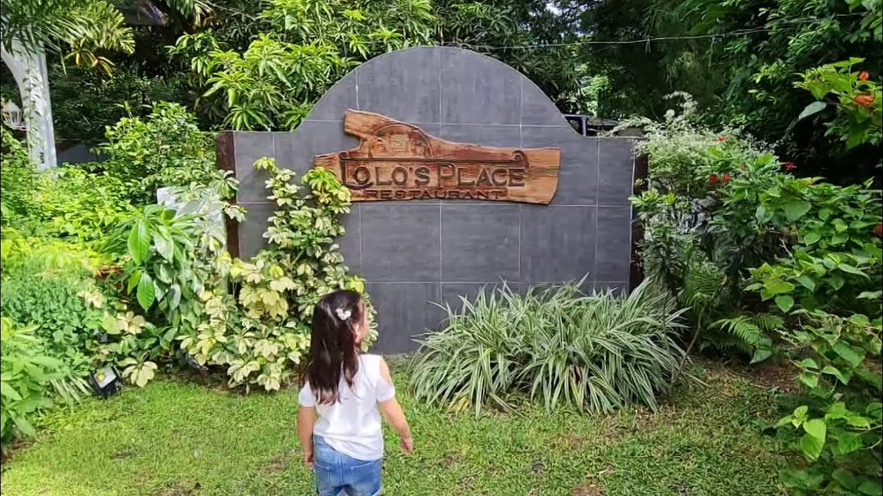 Dining at Lolo's Place Restaurant In Batangas City - YouTube