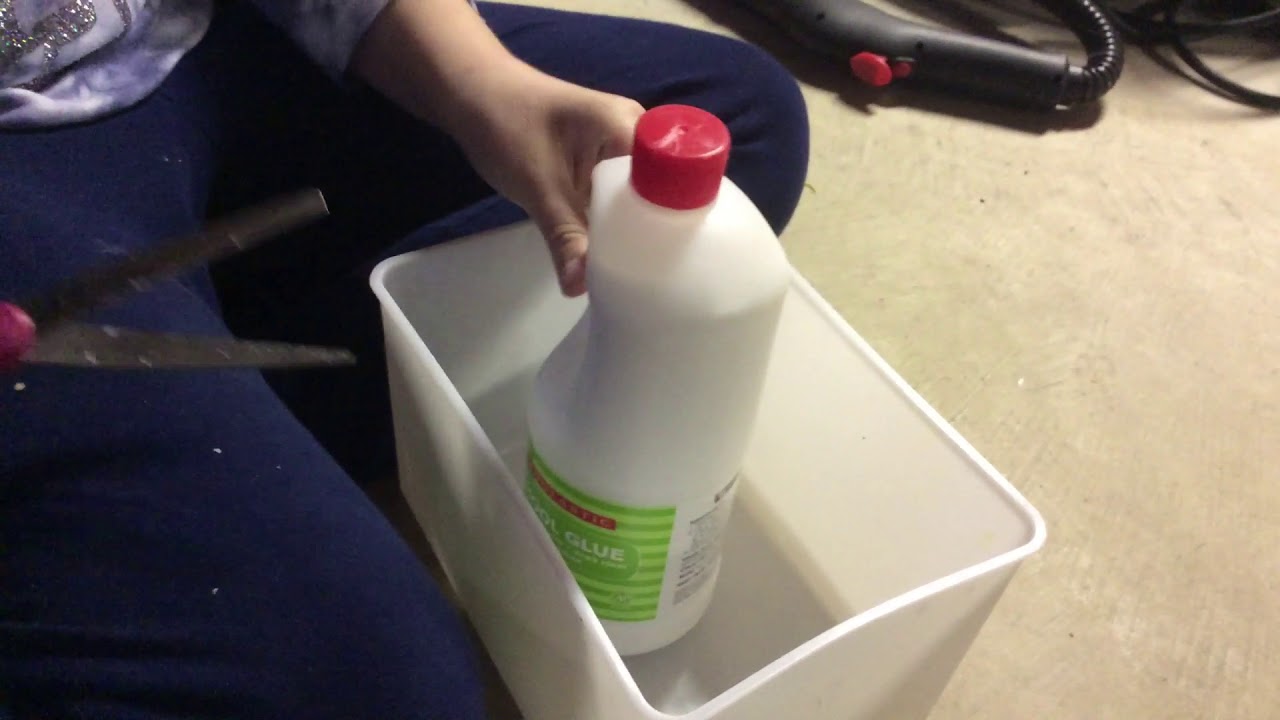 How to open a glue bottle - YouTube
