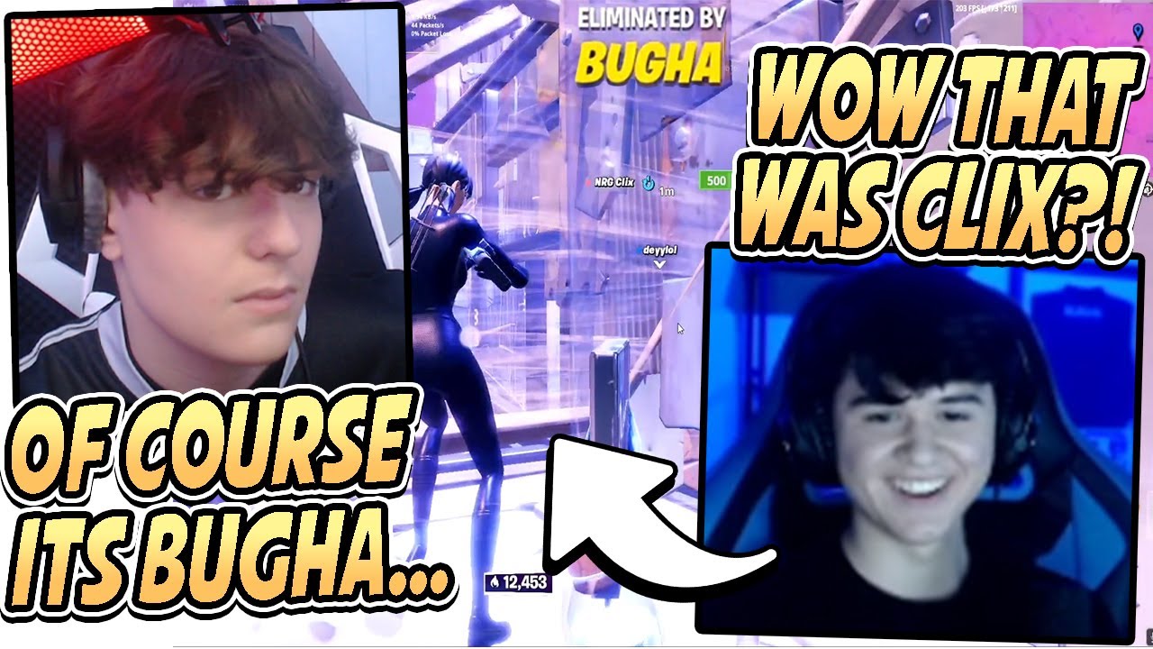 Clix Gets ANNOYED After 1v1ing BUGHA For The FIRST Time Since The BEEF ...