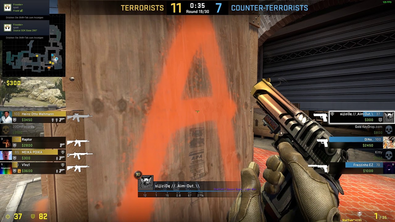 Aim-Out // CS:GO // Tricky Ace - YouTube
