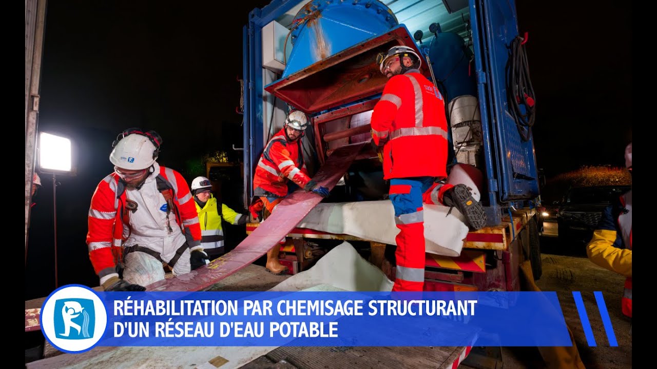 SADE - Première réhabilitation par chemisage d'un réseau d'eau potable ...
