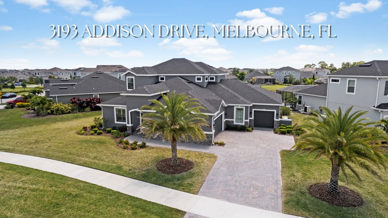 Tour This Stunning Anastasia Model Home at 3193 Addison Drive in Viera ...