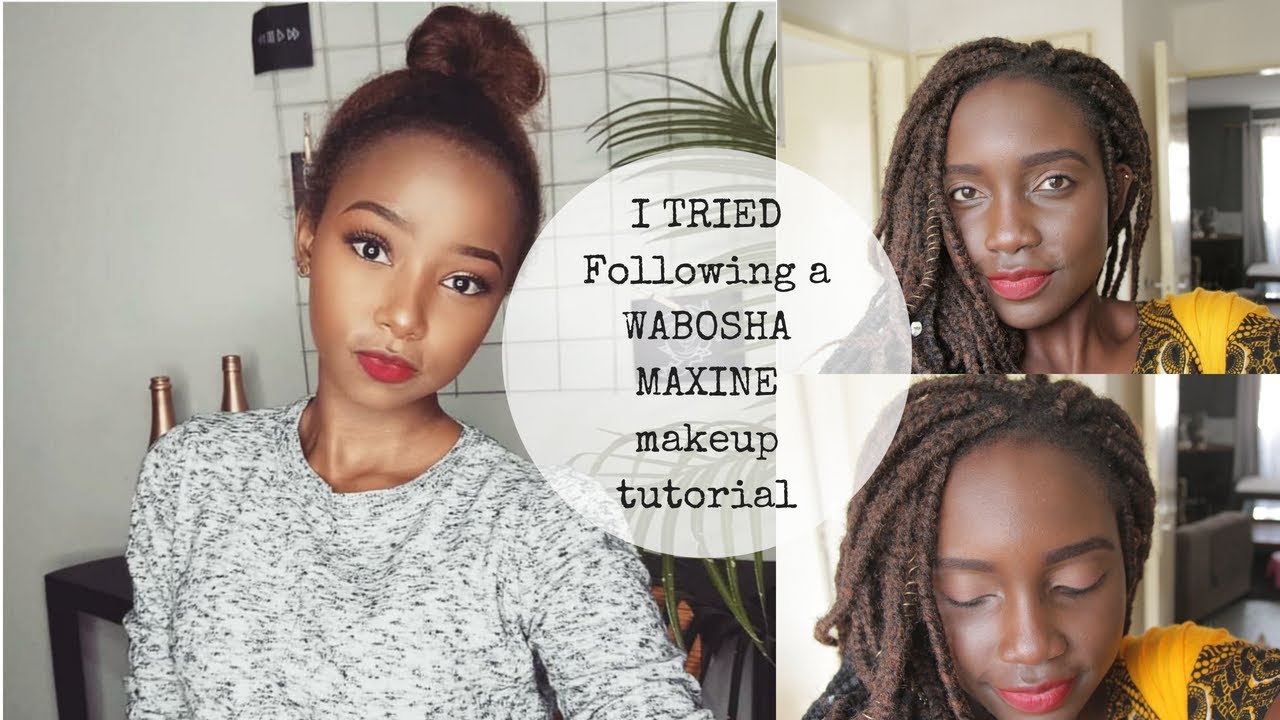 I TRIED FOLLOWING A WABOSHA MAXINE MAKEUP TUTORIAL... FAIL!! - YouTube