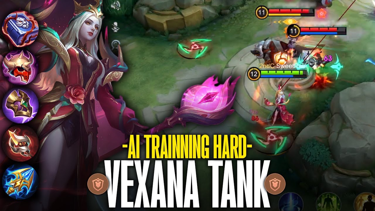 Yang Lagi Viral!! VEXANA build TANK!! | AI Trainning Hard Mobile ...