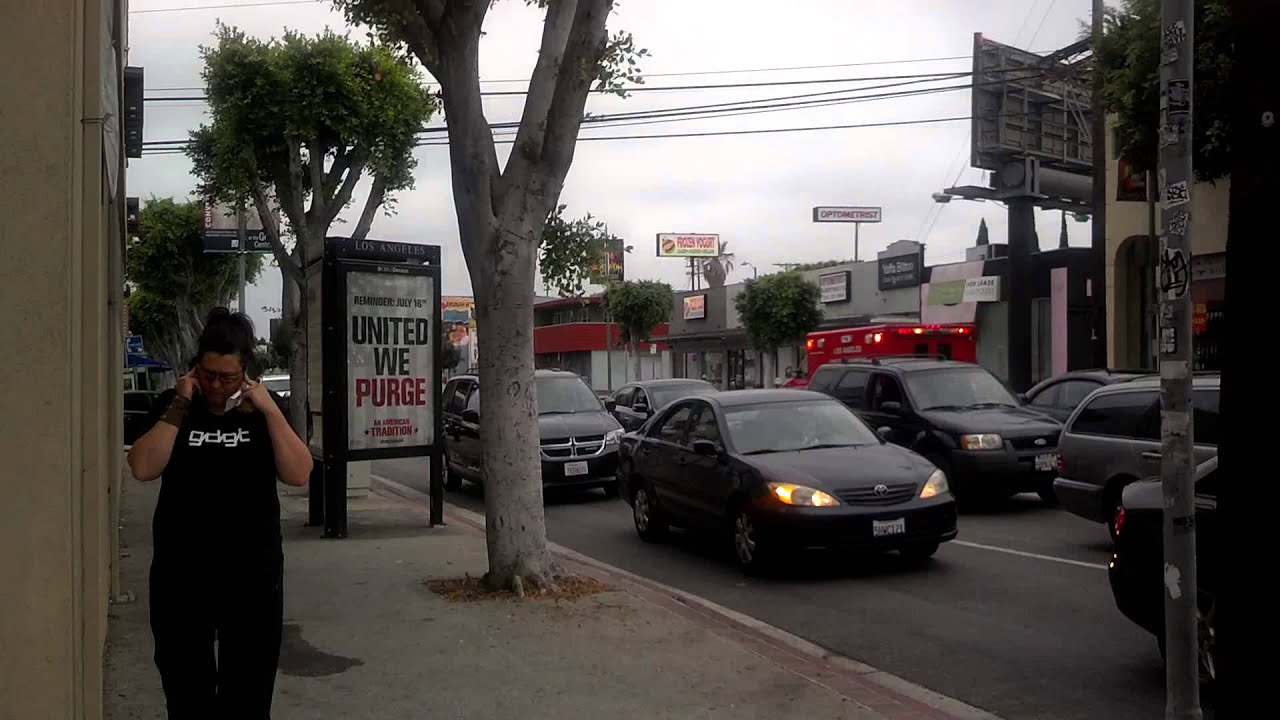 LAFD and LAPD Responding Compilation - YouTube