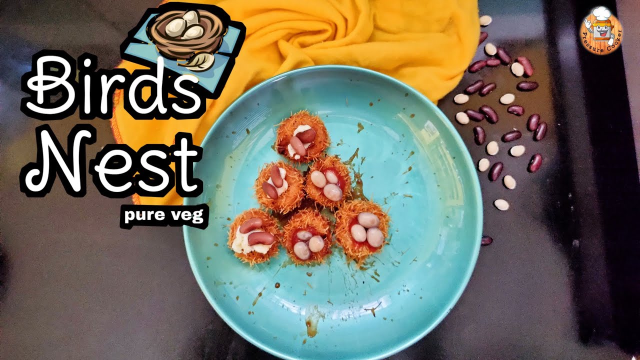 Bird's Nest Snack Recipe | Easy Potato Snack Recipe | Kids Snacks - YouTube