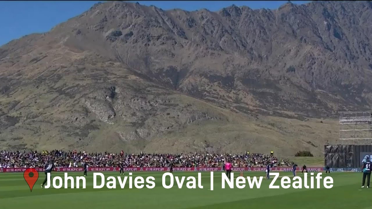 🇳🇿 One of the most picturesque cricket grounds (John Davies Oval ...