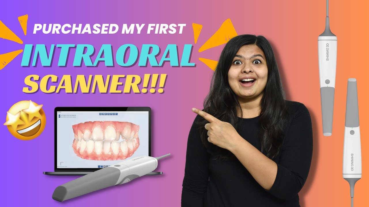 My First Intraoral Scanner🦷🦷🦷Aoralscan 3 by shining 3D !!!! Unboxing ...