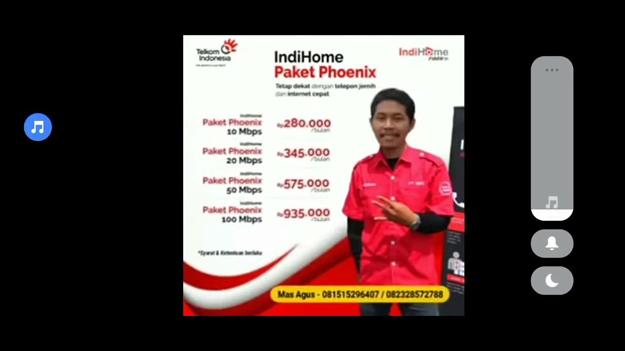 indihome paket phoenix - YouTube