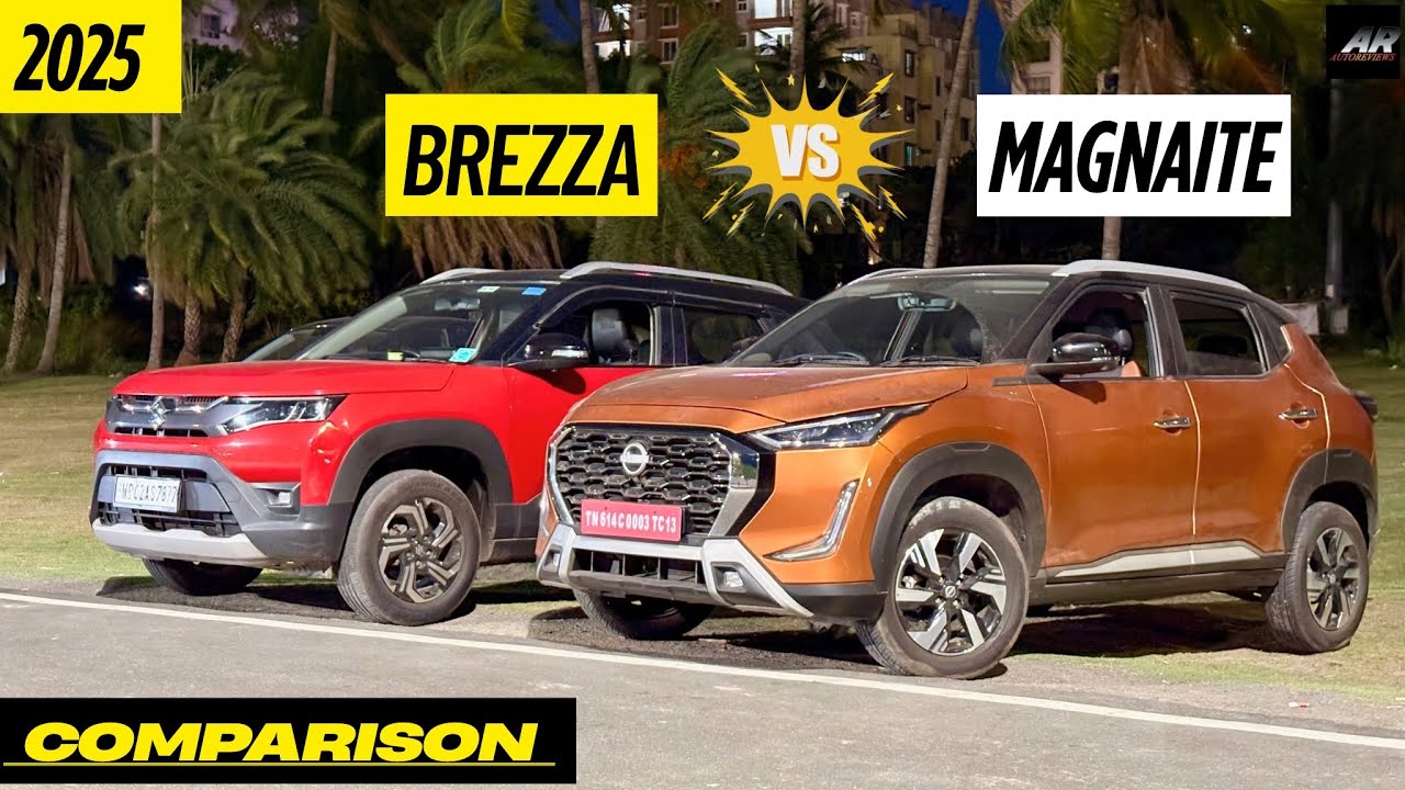 2025 Updated ️ Maruti Suzuki Brezza VS Nissan Magnite - Which One Is ...
