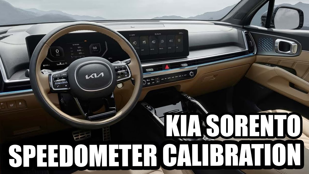 How To Calibrate KIA Speedometer | Calibration Plugin Version - YouTube