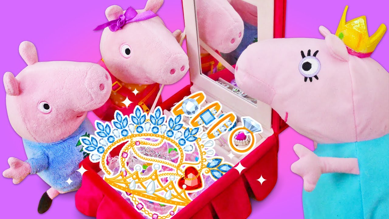 Spielspaß mit Peppa und Schorsch. Mama Wutz hat ihr Armband verloren ...