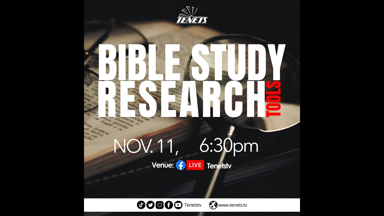 Bible Study Research Tools - YouTube