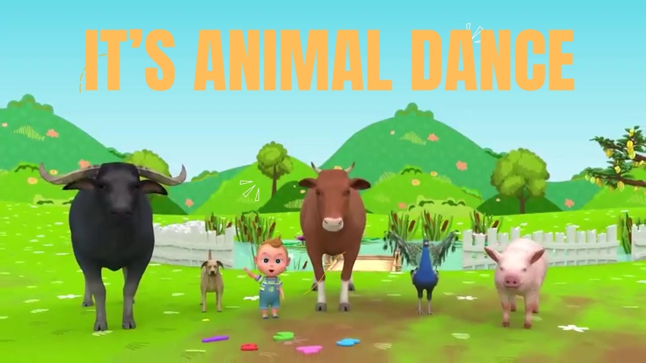 Farm Animal Dance Song - Kids Fun Cartoon | Welcome Kids TV | Nursery ...