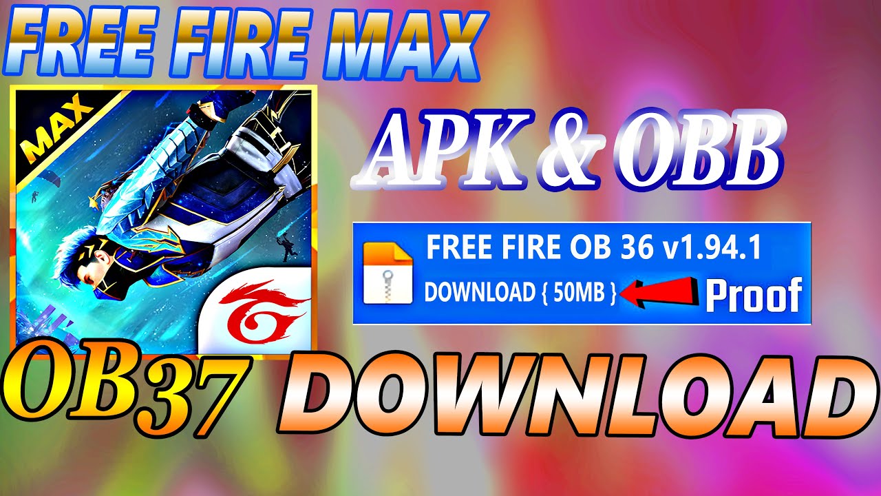 { 50mb } HOW TO DOWNLOAD FREE FIRE MAX 50 MB | OB37 NEW UPDATE | FREE ...