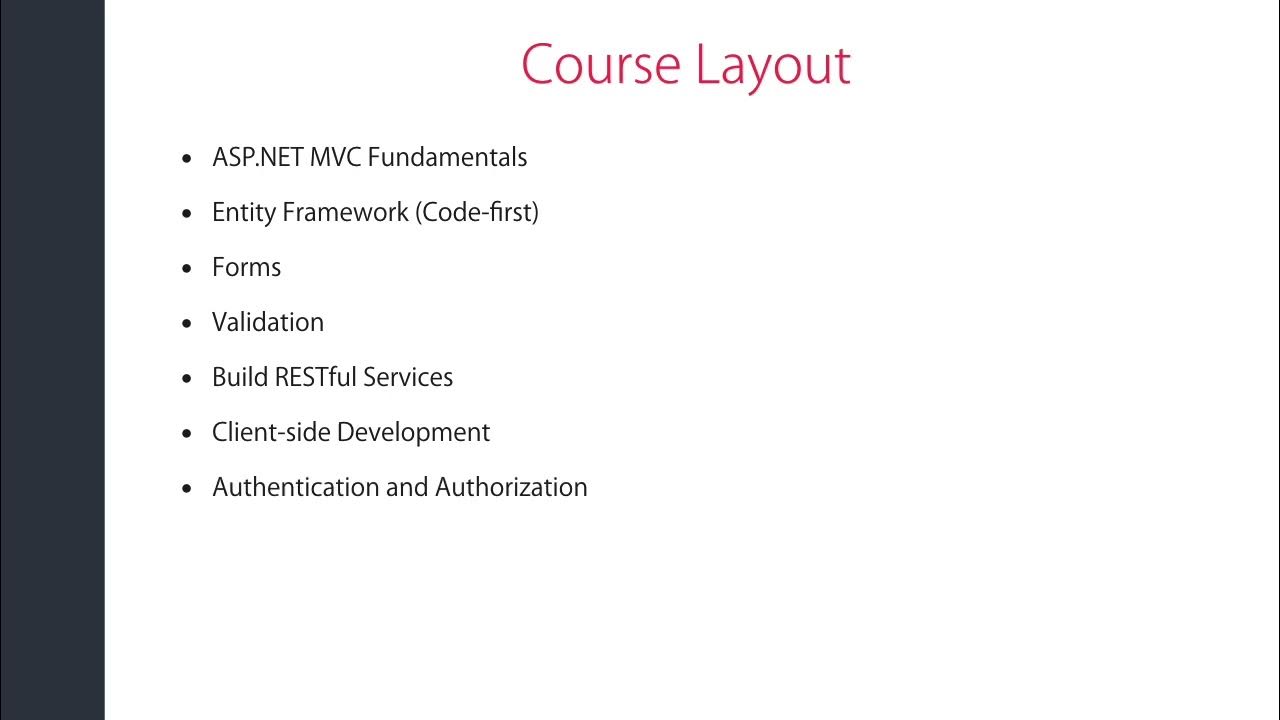 ASP.NET #7 - Course Layout (read desc) [By Mosh Hamedani] - YouTube