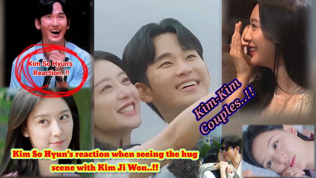 So cool..!! Kim So Hyun blushed when she saw the scene of her hug with ...
