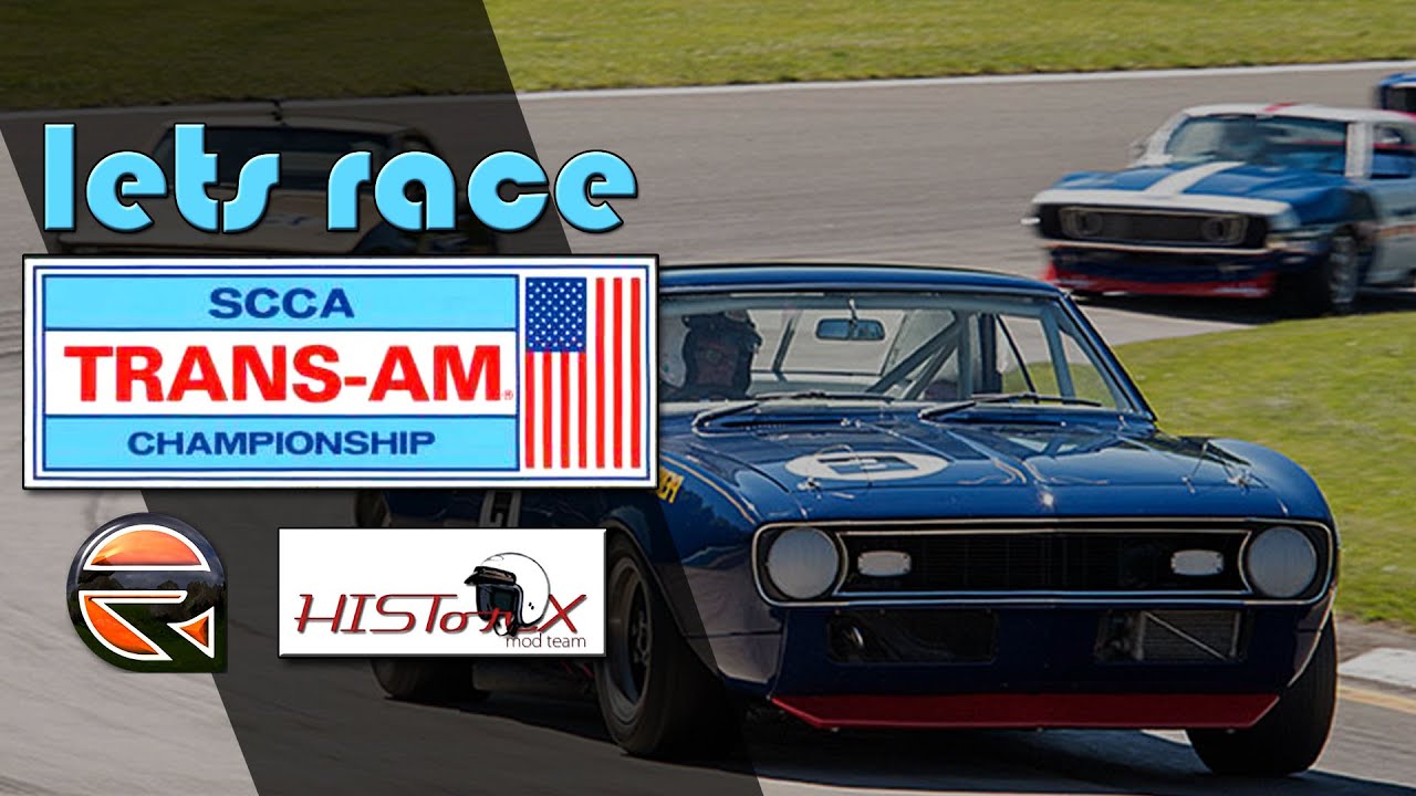 Historic Trans-Am at Sebring [Exhibition Race] [rFactor] [60fps] - YouTube