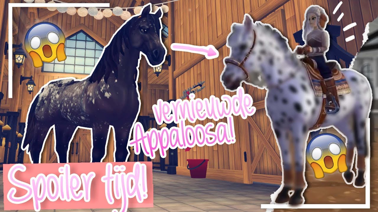 DE NIEUWE APPALOOSA PAARDEN! [SSO SPOILERS] | wolfxjessy - YouTube