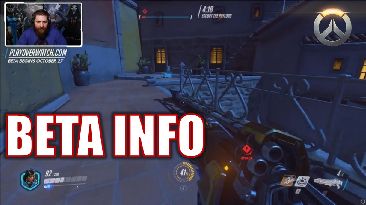 Overwatch Gameplay Beta Twitch Live from Blizzard HQ info - YouTube