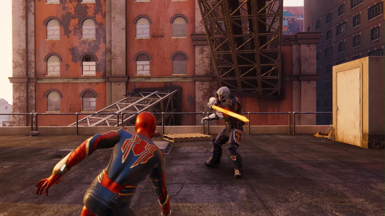 Spider-Man vs Taskmaster Full Fight Marvel's Spider-Man - YouTube