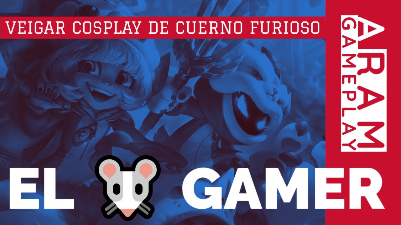 🐭ARAM GAMEPLAY LOL!!!🐭AQUI OS TRAIGO LA SKIN DE VEIGAR COSPLAY DE ...
