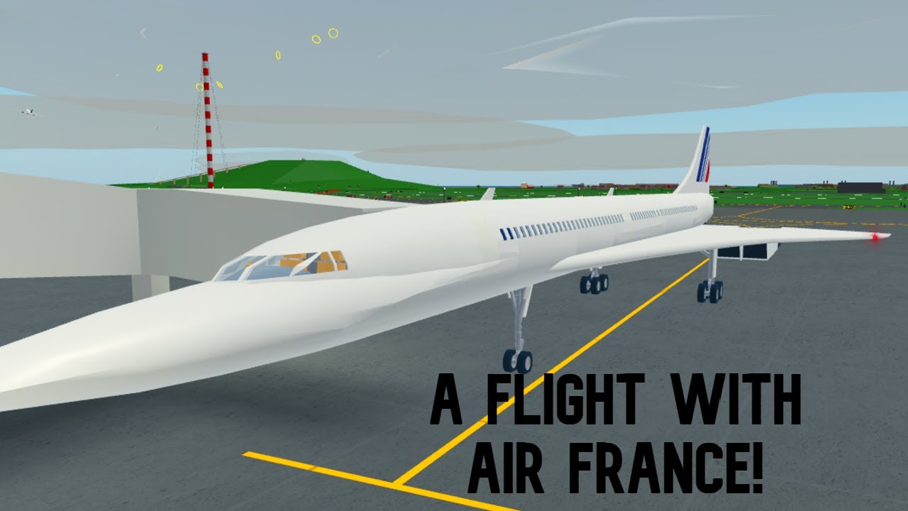 A Flight With Air France Concorde! | Roblox PTFS - YouTube