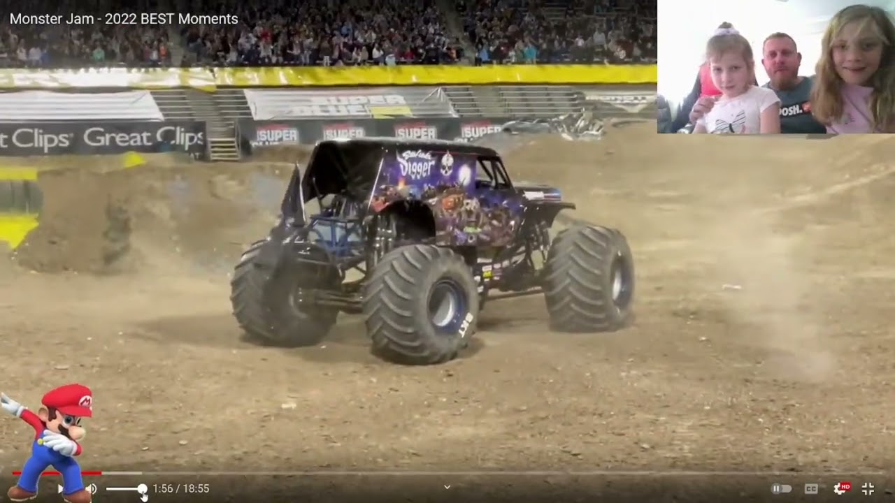5PYNES- REACT TO THE MONSTER JAM BEST MOMENTS 2022 - GRAVE DIGGER ...