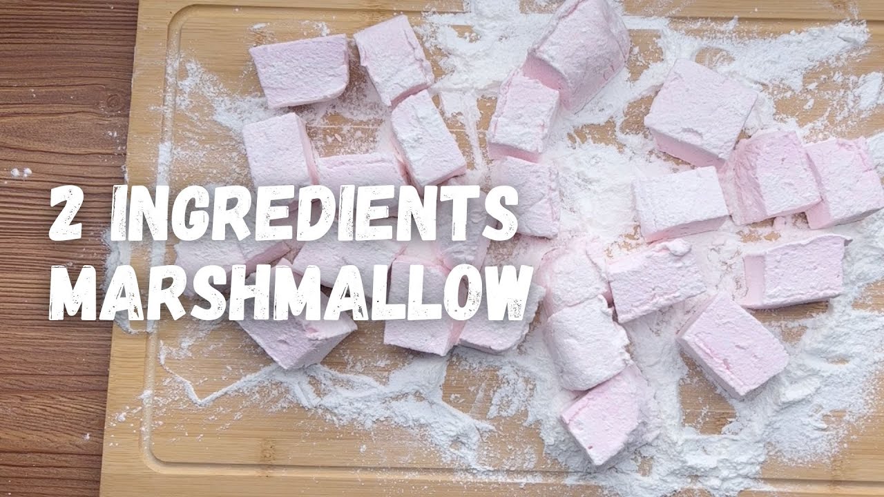 2 INGREDIENTS MARSHMALLOW - YouTube