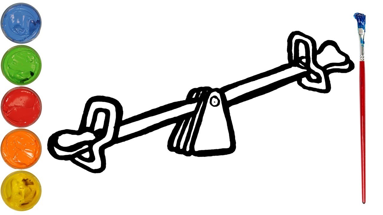 SEESAW Drawing, Painting & Coloring for Kids & Toddlers | COLOR and LEARN | Draw Step by Step ...