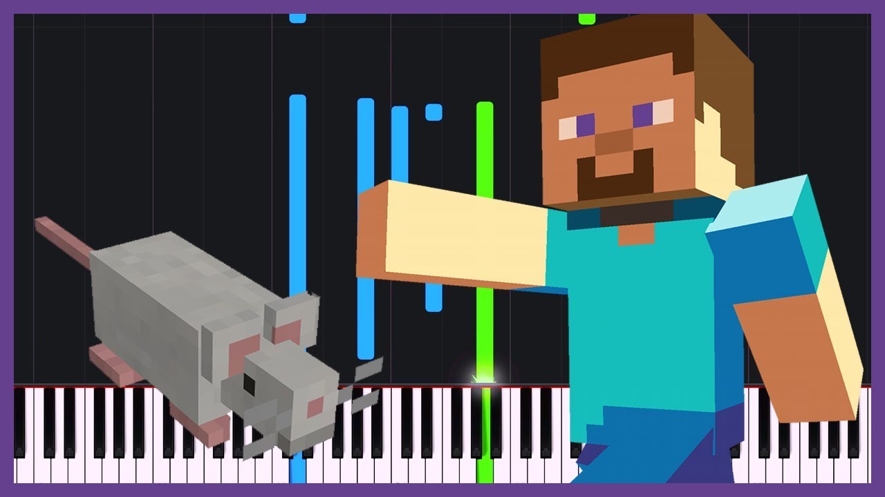 Living Mice - Minecraft [Piano Tutorial] (Synthesia) // Torby Brand ...