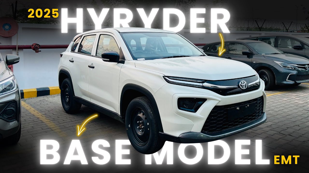 Toyota Urban Cruiser Hyryder E Model 2025 | Toyota Hyryder Base Model ...