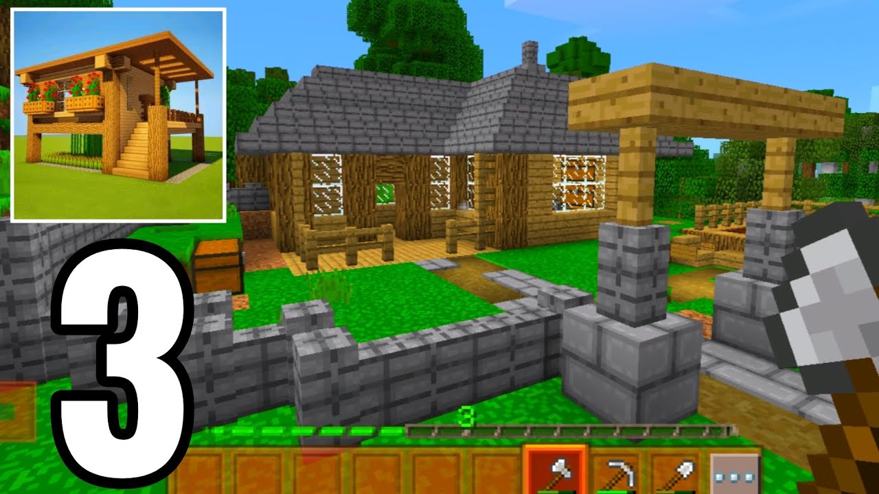 Block Crazy Robo World - 🏠 SURVIVAL HOUSE - Survival Gameplay Part 3 ...