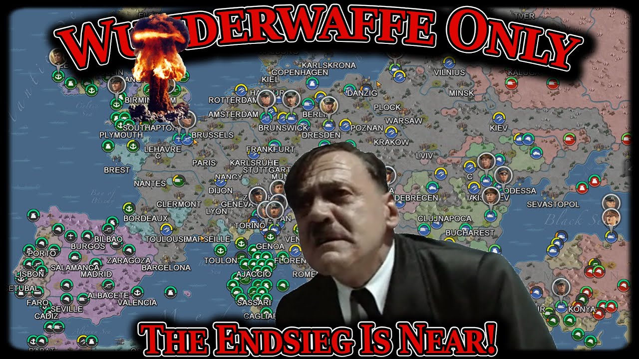 Wunderwaffen Only #6 German ENDSIEG No Generals No Units! WW2 Mod ...