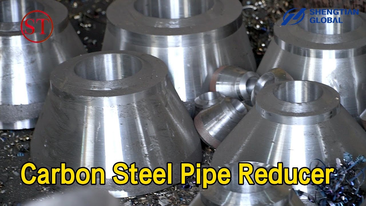 Round Carbon Steel Pipe Reducer Eccentric / Concentric Seam Welded ...