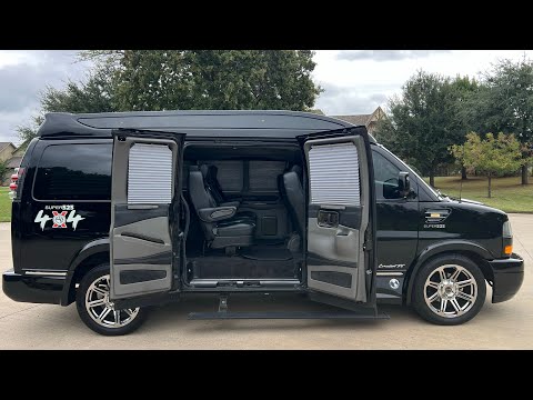 Supercharged 525 HP 4x4 Explorer Conversion Van Super Rare!!