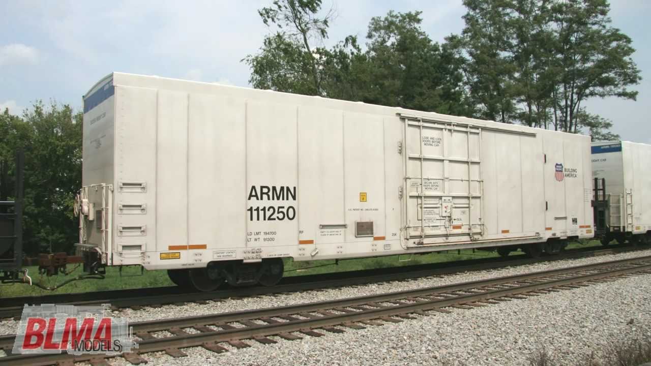 BLMA Trinity 64' Modern Reefers HO & N Scale - JUNE 2011 - YouTube