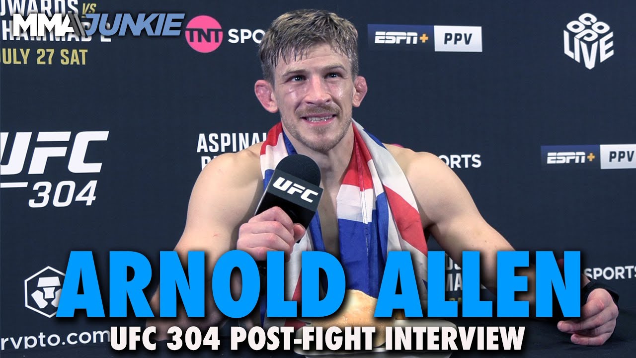 Arnold Allen Denies Giga Chikadze's Spying Claims, Concerned About ...