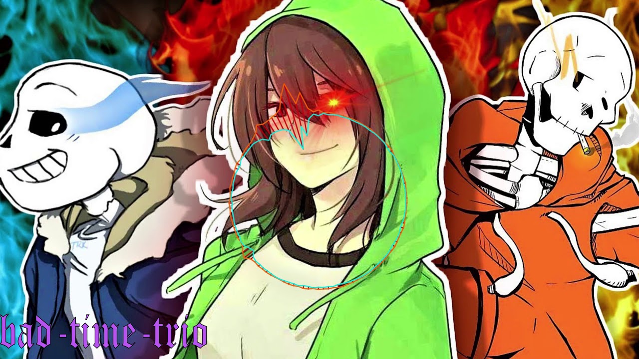 nightcore bad time trio undertale au triple the threat nitro remix ...