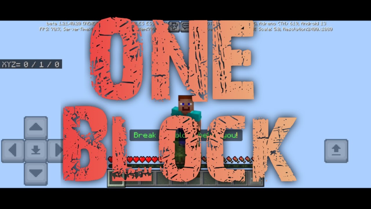 One Block Minecraft| gameplay #2 | #youtube #minecraft #viralvideo ...