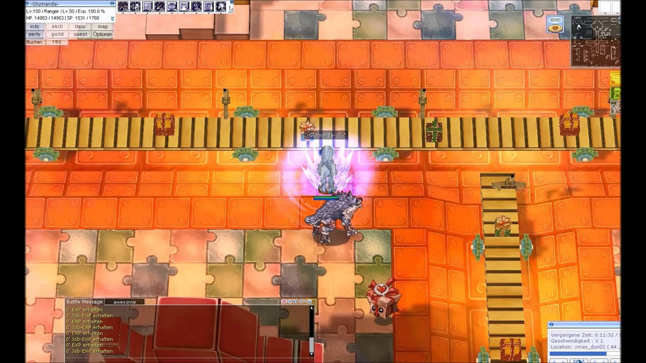 Ragnarok Online Ranger vs. MVP Stormy Knight - YouTube