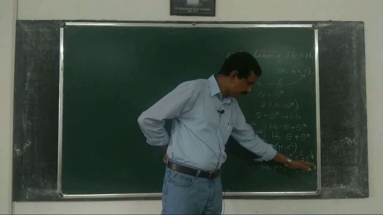 Econometrics 39: Steps in hypothesis testing (1) - YouTube