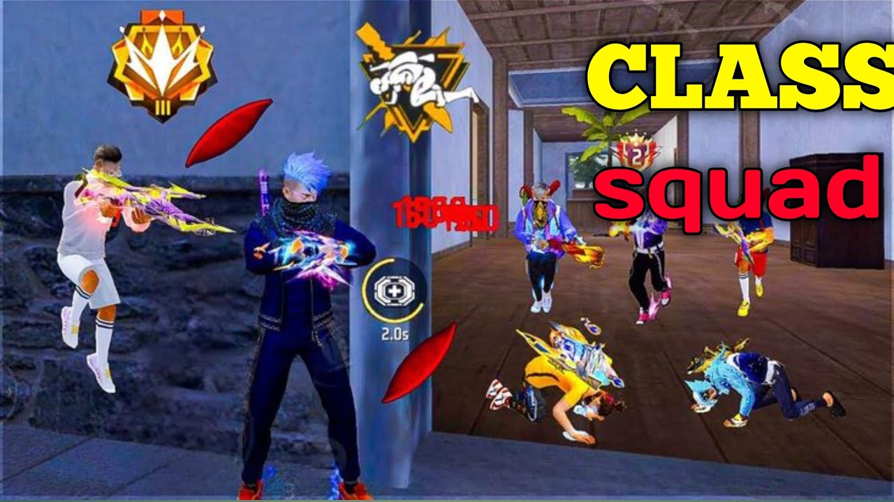 CLASS SQUAD GAMEPLAY VIDEO | WITH SQUAD GAMEPLAY | - YouTube
