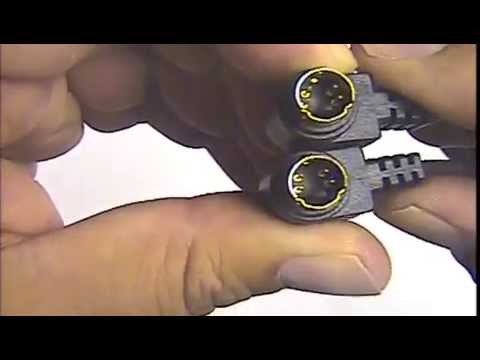 S-Video Cable with Right Angle connectors - Version B - YouTube